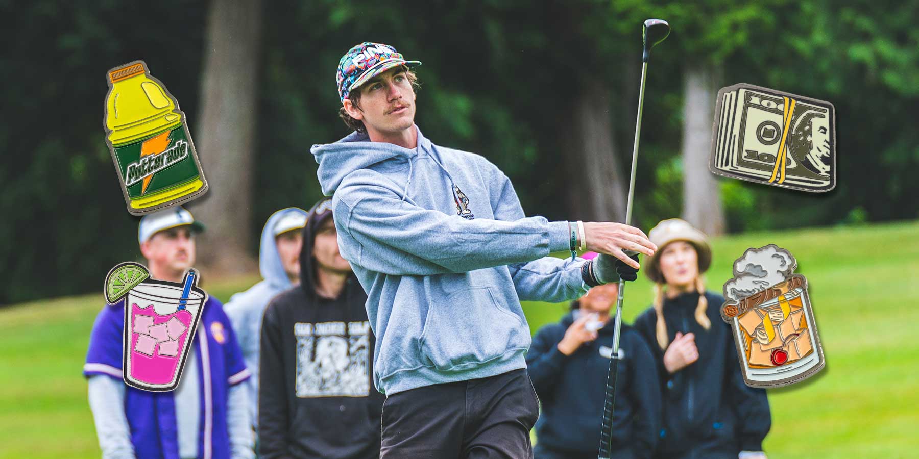 Matchstick Golf: Custom Handmade Golf Ball Markers