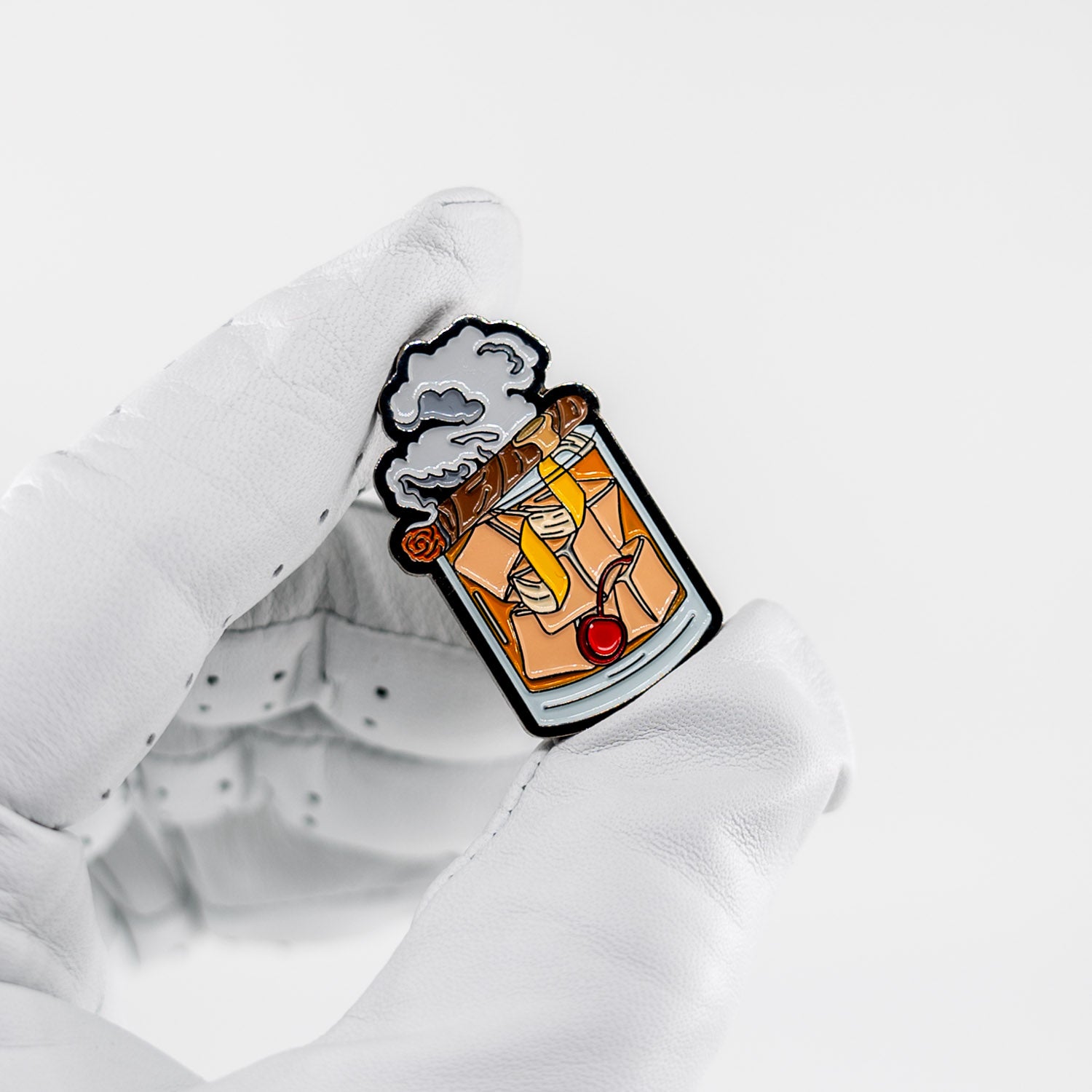 Old Fashioned Cocktail Golf Ball Marker - Matchstick Golf